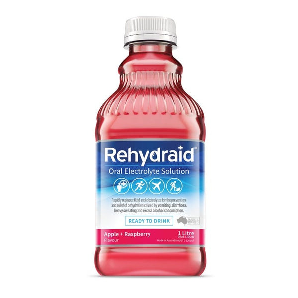 Rehydraid Ready to Drink Apple Raspberry 1 litre bottle – Cutprice Online